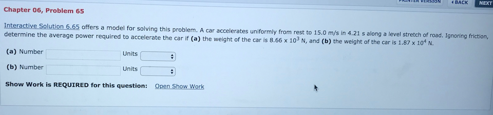 Solved Chapter 06, Problem 65 Interactive Solution 6.65 | Chegg.com