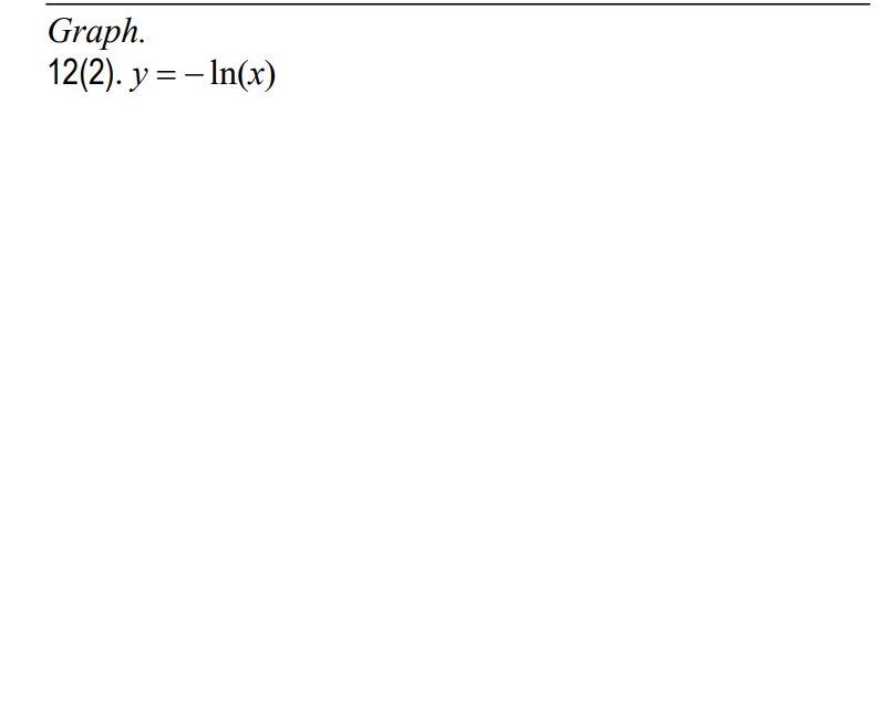Solved Math 140 Hw 12b Name Graph. 1(2). y = e*+1 Graph. | Chegg.com