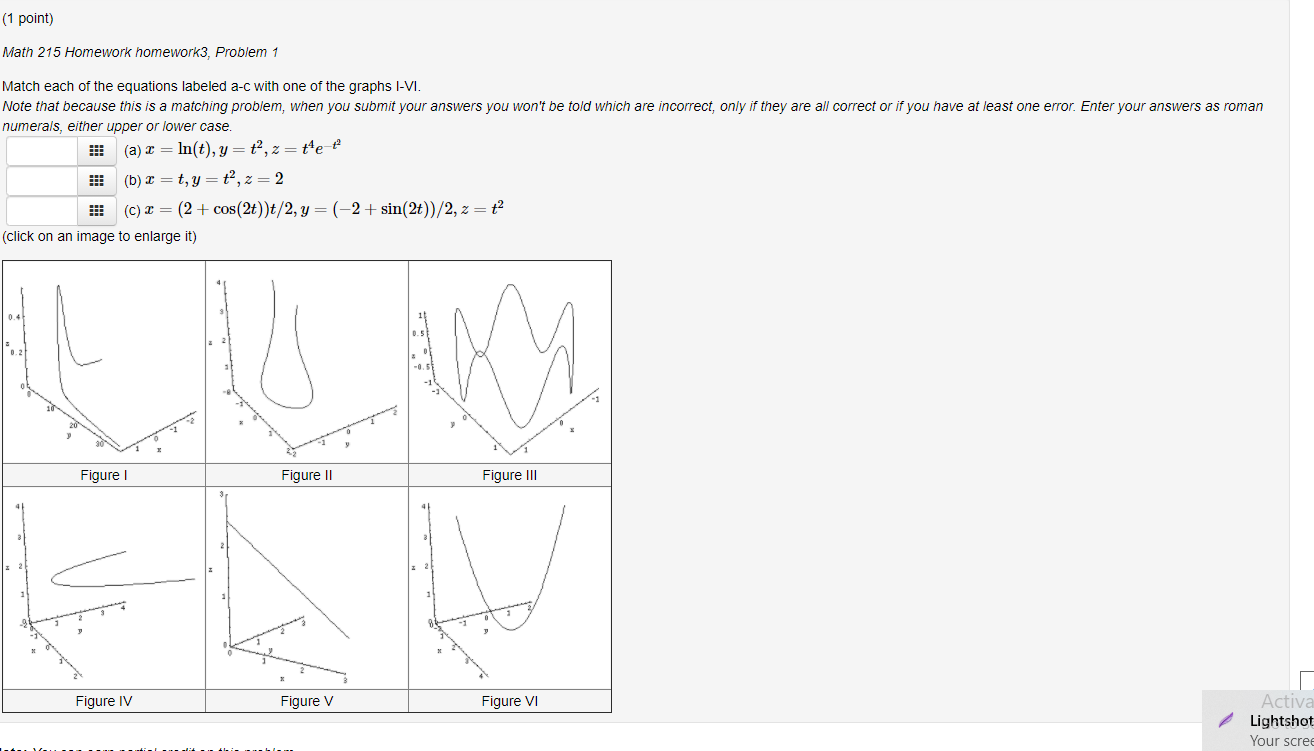 Solved (1 point) Math 215 Homework homework3, Problem 1 | Chegg.com