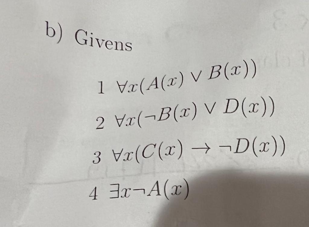 Solved 1 Inference proofs Use laws of equivalence and | Chegg.com