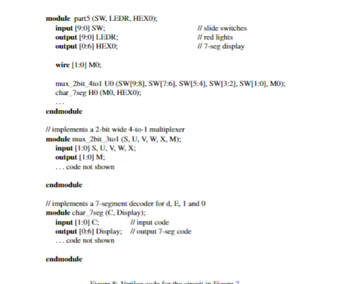 Solved Table 3. SW-57 SW-* SW3- 27 SW1-07 decoder Figure 7: | Chegg.com ...