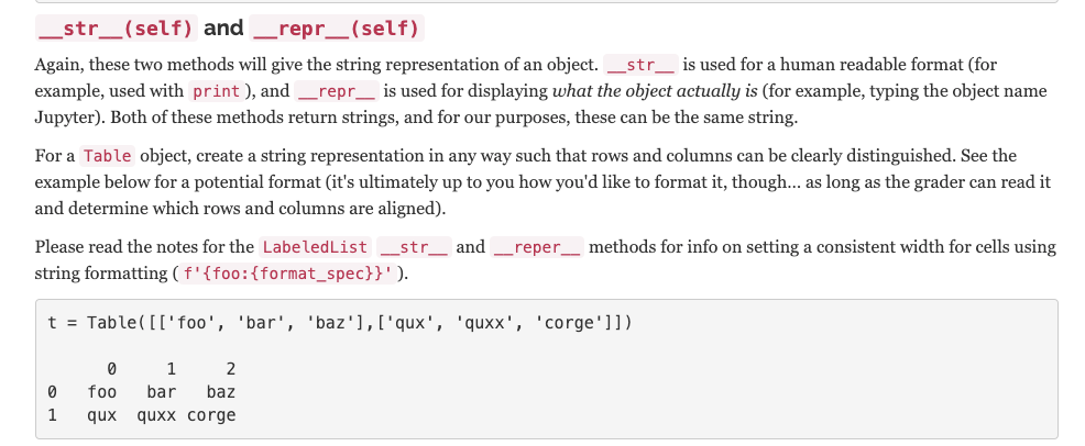 Table A Table represents tabular data with row labels | Chegg.com