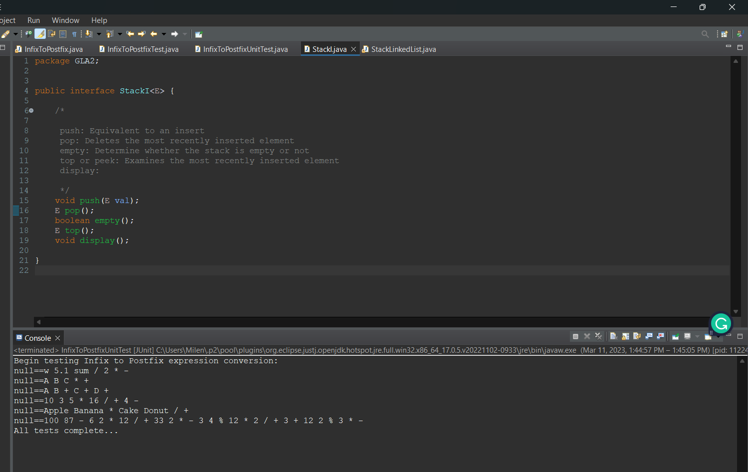 Solved NO MODIFICATIONS ARE ALLOWED. ADD YOUR CODE TO THE | Chegg.com