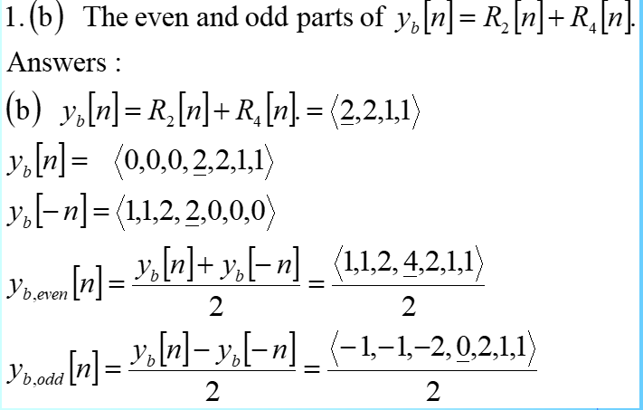 Solved 1. Calculate the sequences in angle bracket notation: | Chegg.com