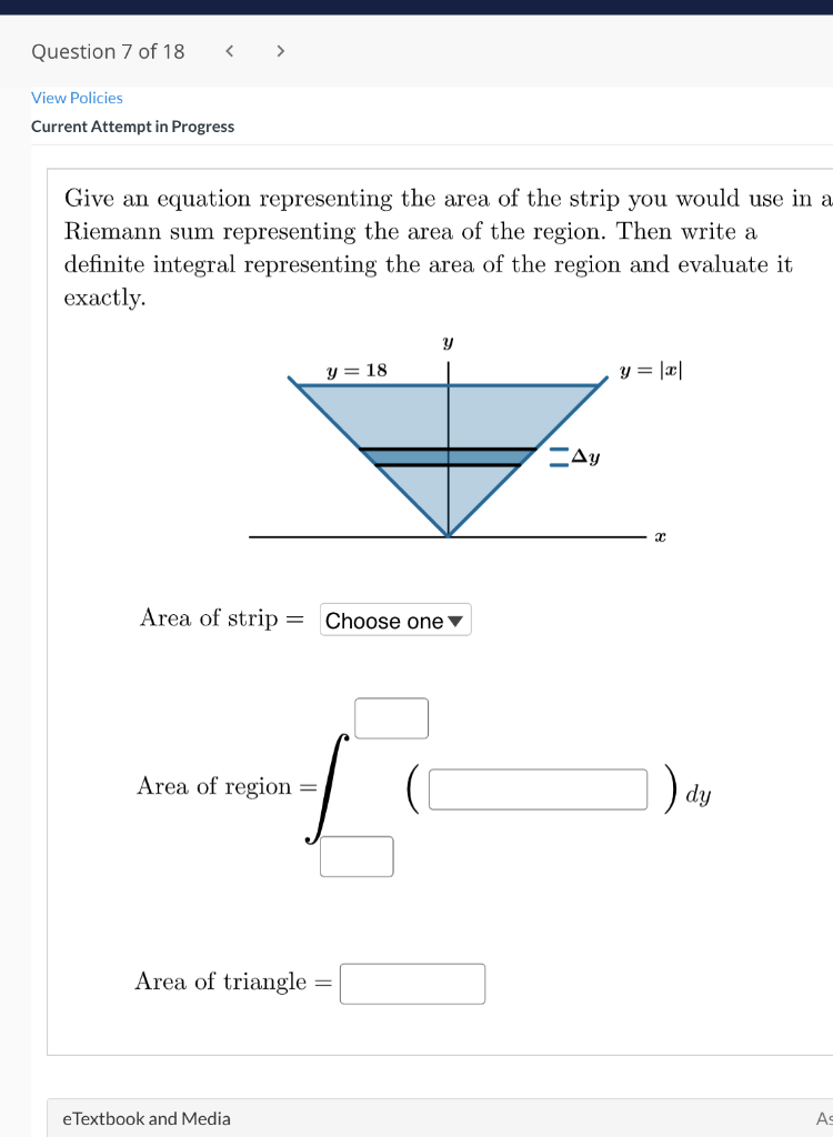 Solved Question 7 of 18 > View Policies Current Attempt in | Chegg.com