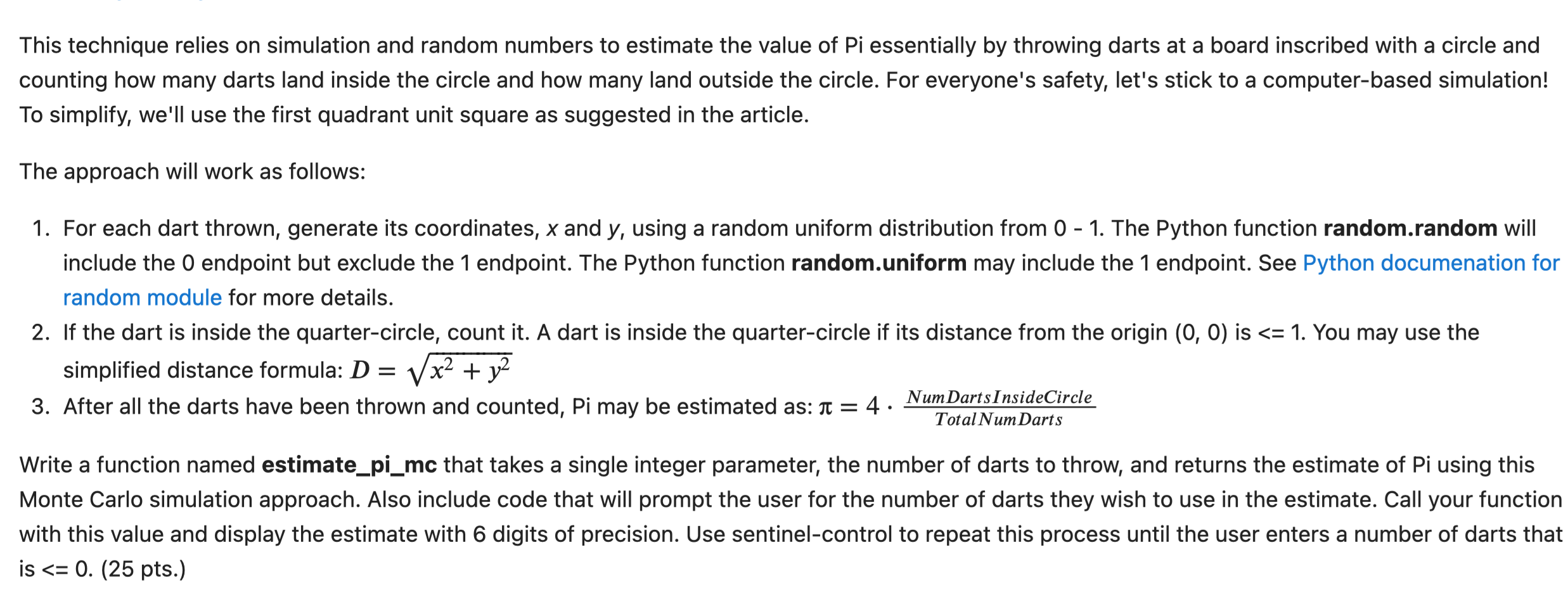 Solved This technique relies on simulation and random | Chegg.com
