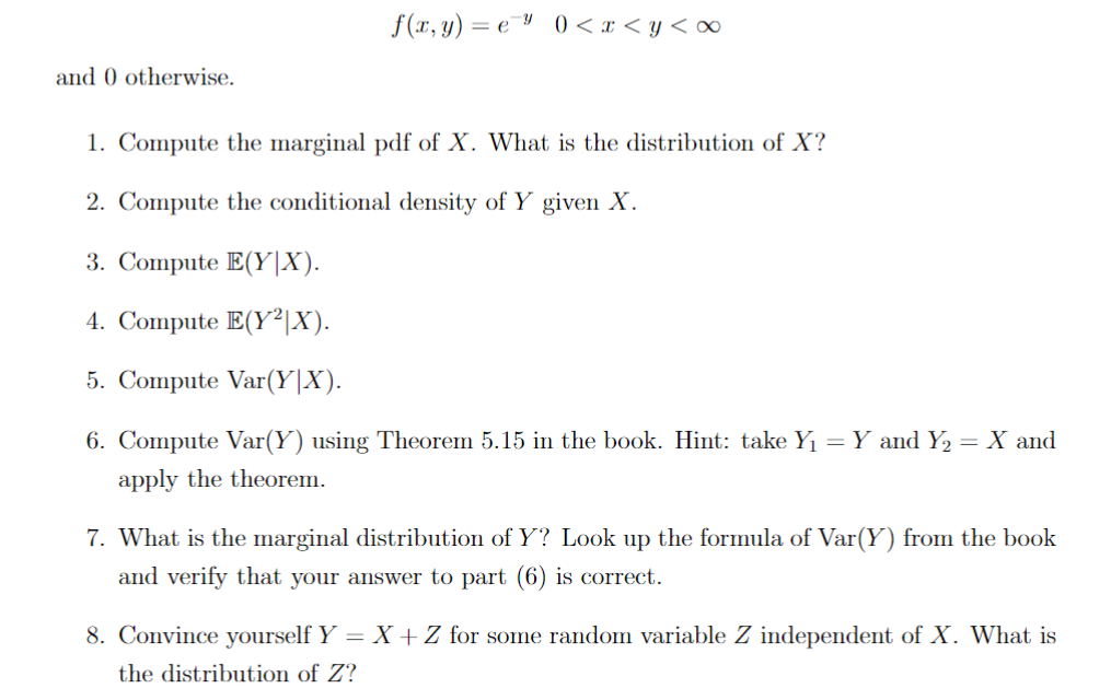 Solved f(x,y)=e−y0 | Chegg.com