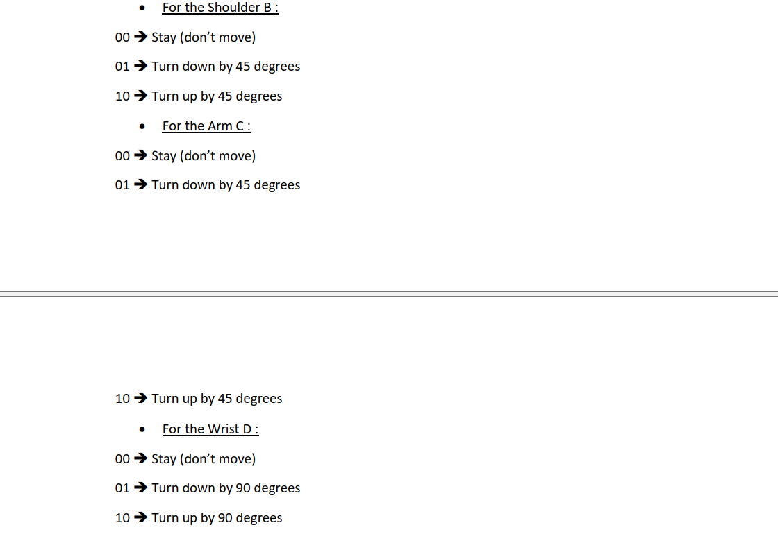 Problem description The robot under design have 5 | Chegg.com
