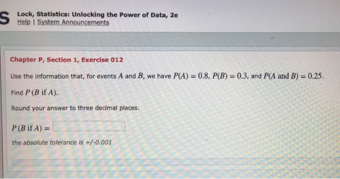 Solved Lock, Statistics: Unlocking the Power of Data, 2e | Chegg.com
