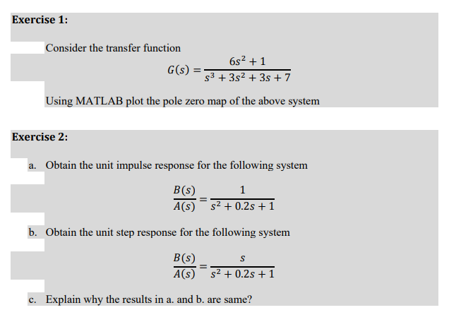 Solved Consider the transfer function G(s)=s3+3s2+3s+76s2+1 | Chegg.com