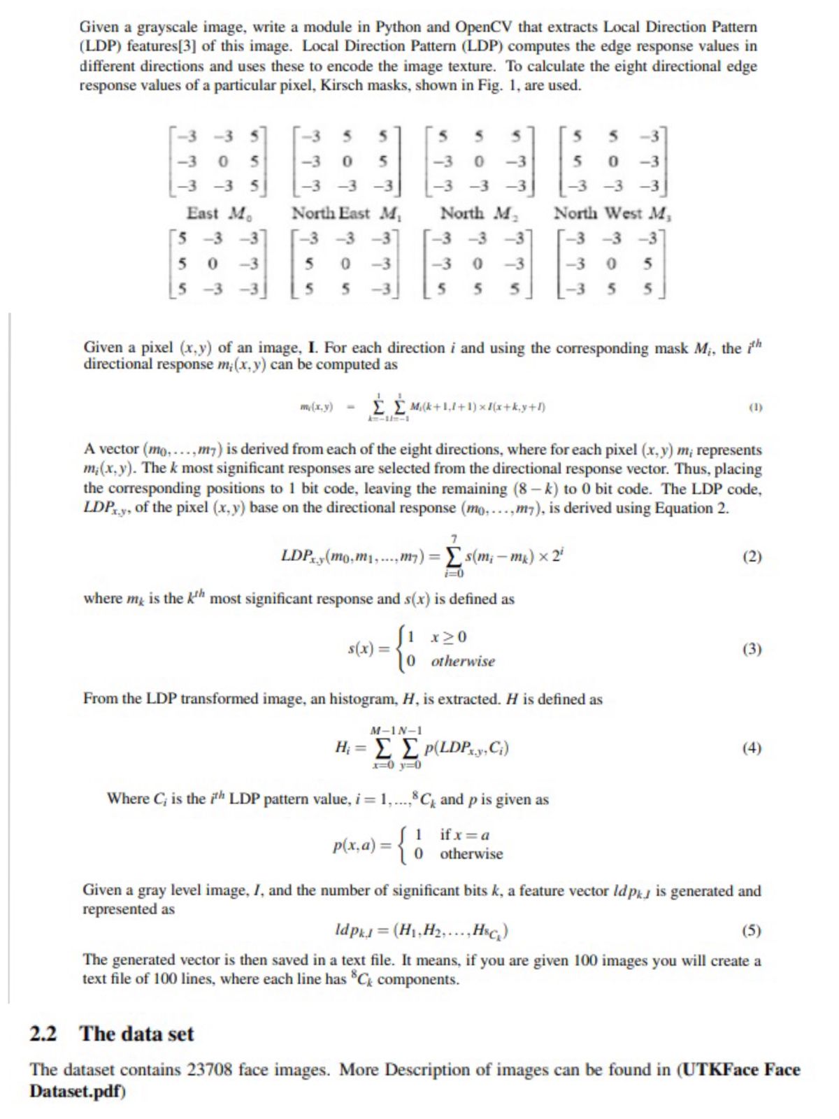 Solved Given a grayscale image, write a module in Python and | Chegg.com