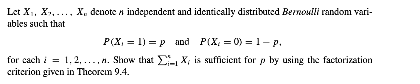 Solved Let x1,x2,dots,xn ﻿denote n ﻿independent and | Chegg.com