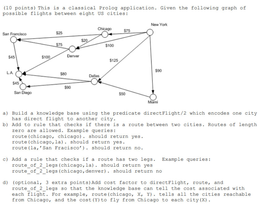 1. (10 points) This is a classical Prolog | Chegg.com