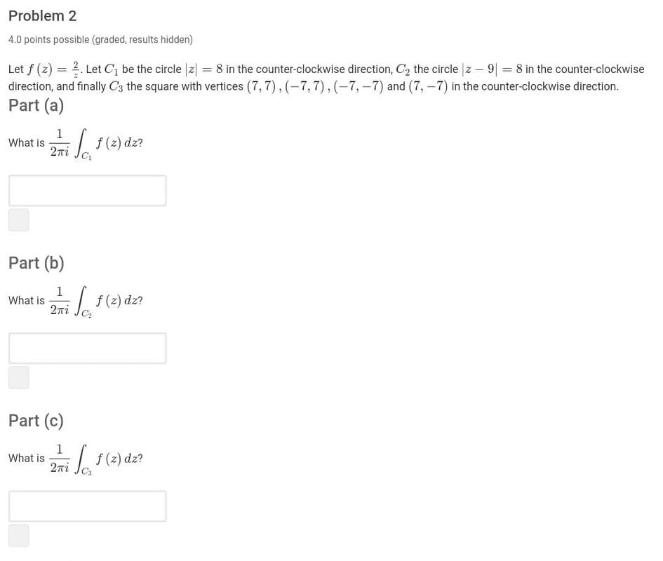 Solved Problem 2 4.0 points possible (graded, results | Chegg.com