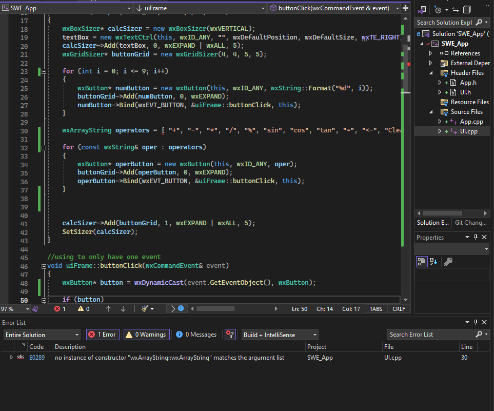 Solved Hi ﻿i Need Help Fixing An Error That Is Occurring In 