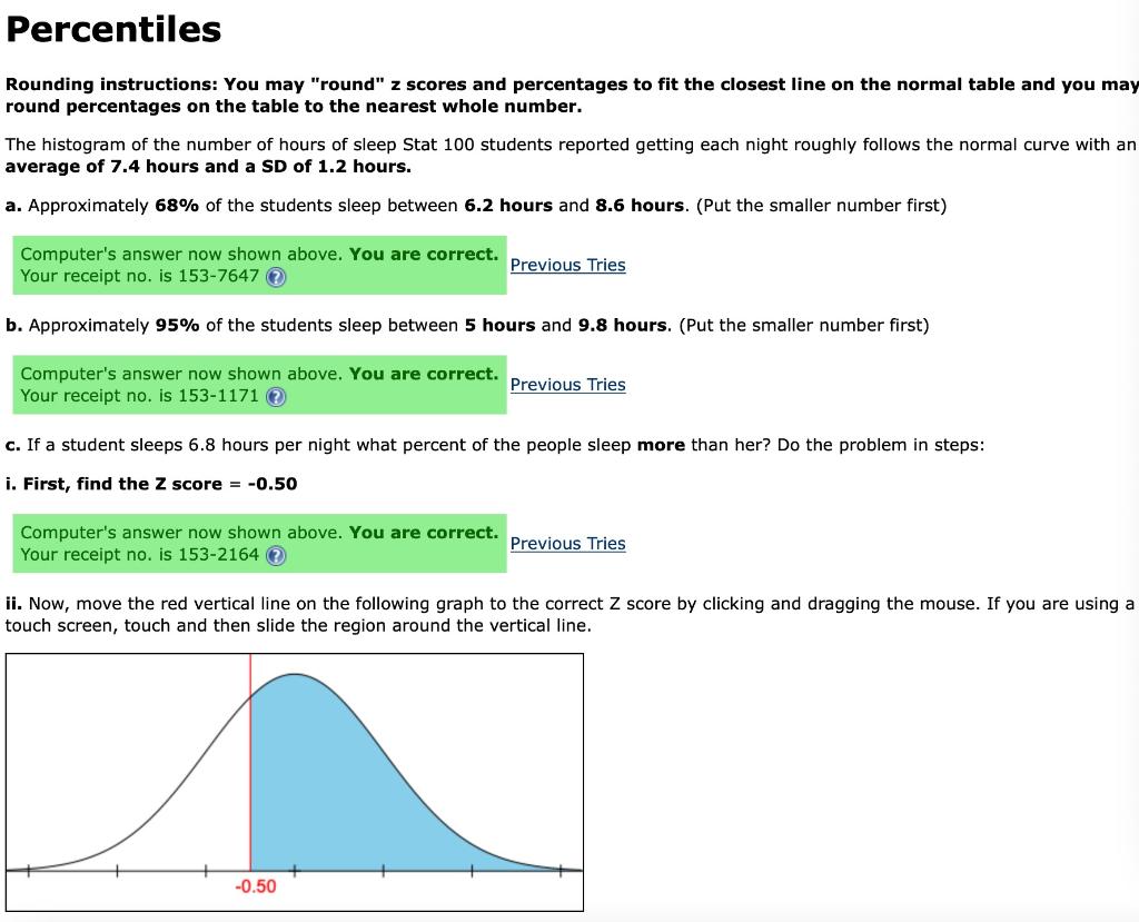 Solved How to solve question e?? 90th percentile corresponds | Chegg.com