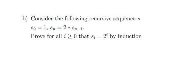 Solved A Suppose The Following Recursive Set S Basis 