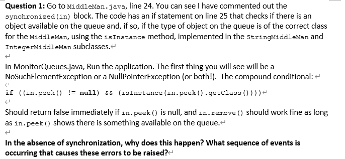 Solved Java question. This question looks long but actually | Chegg.com