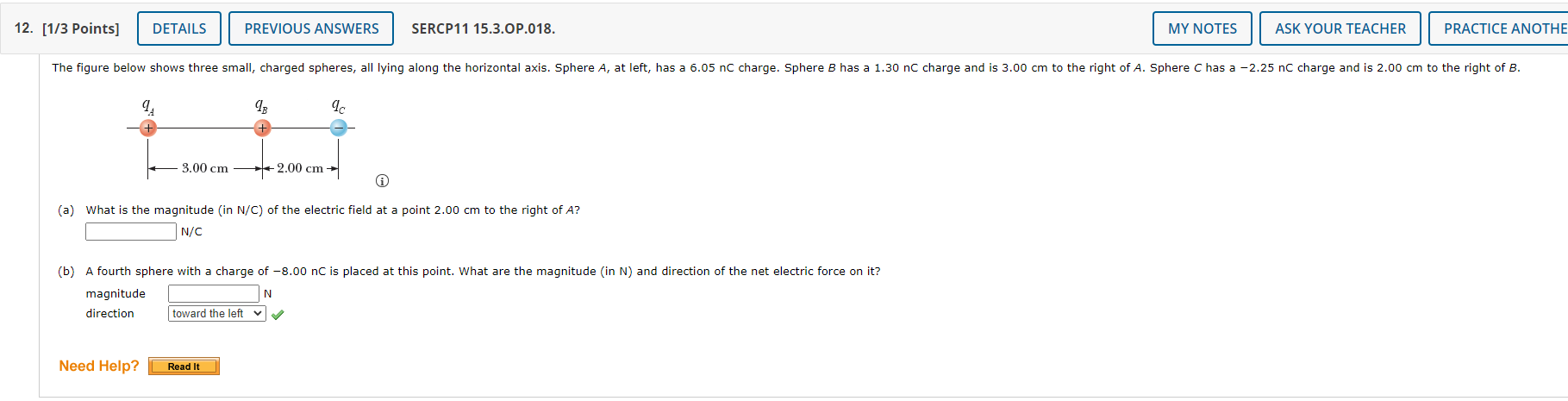 Solved 12 [1 3 Points] Details Previous Answers Sercp11