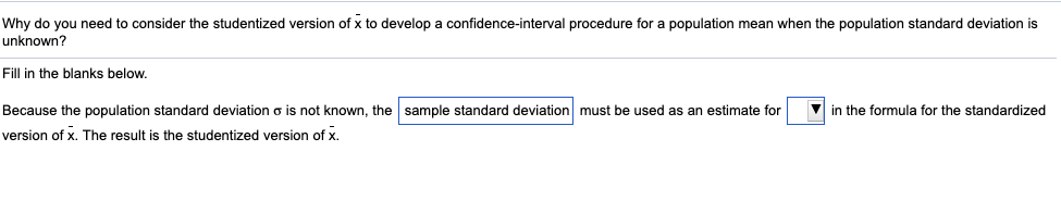 Solved Why do you need to consider the studentized version | Chegg.com