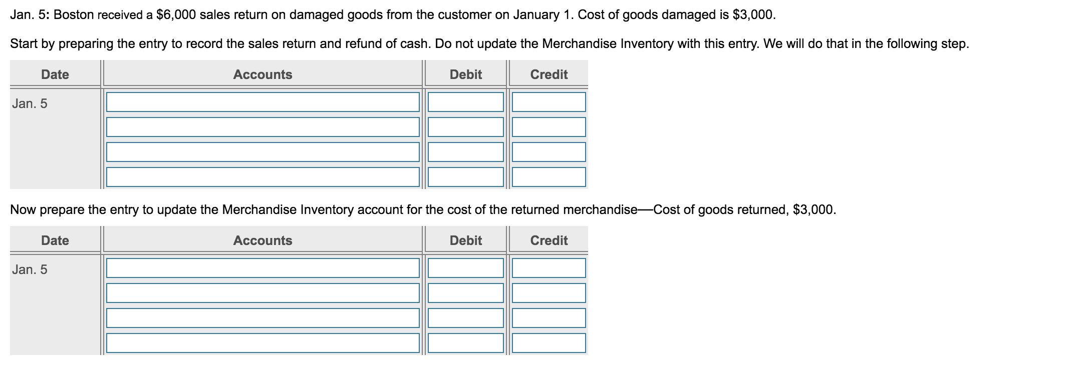 Solved Journalize the following sales transactions for | Chegg.com