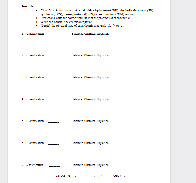 Solved Reaction 1: Mix2 mL of 0.1M calcium chloride with 2 | Chegg.com