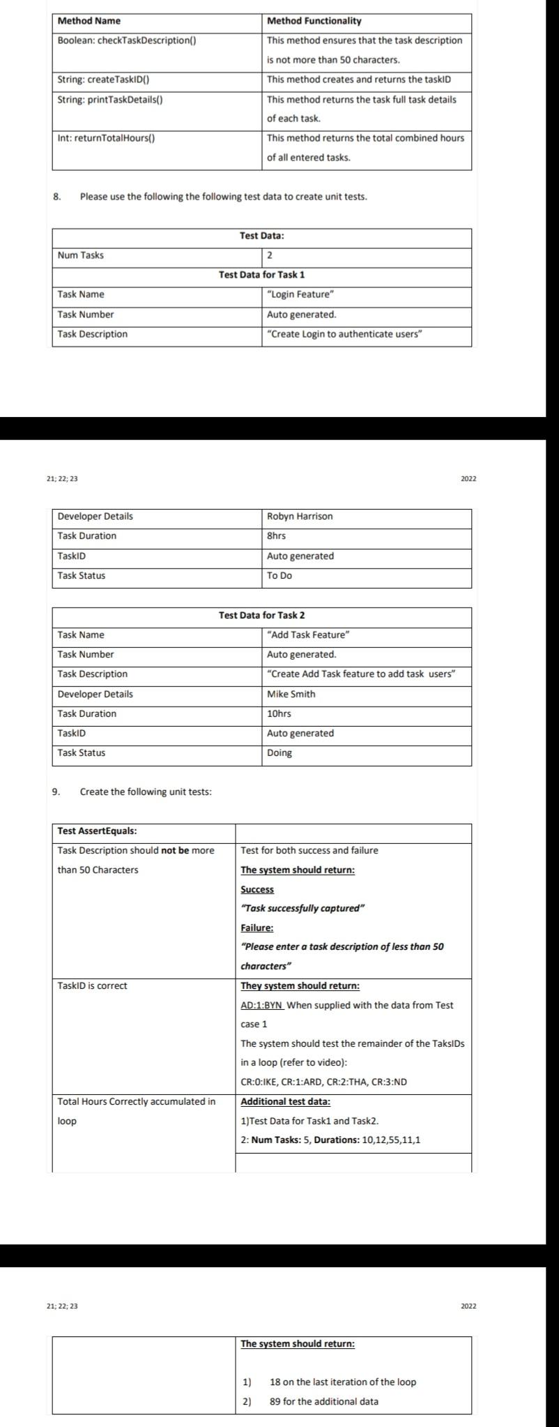 Solved Task 2-Adding Tasks feature (Marks: 55) At the end of | Chegg.com