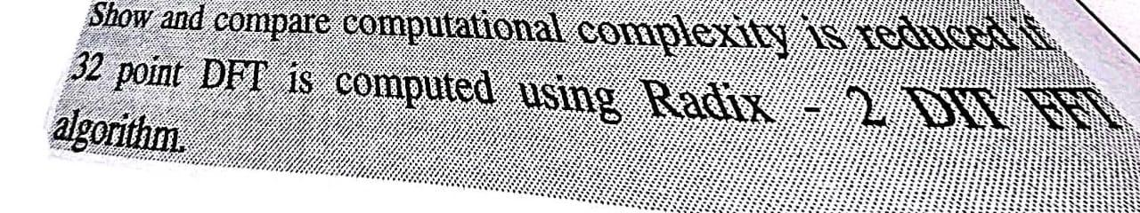 Solved Show and compare computational complexity as ncomech | Chegg.com