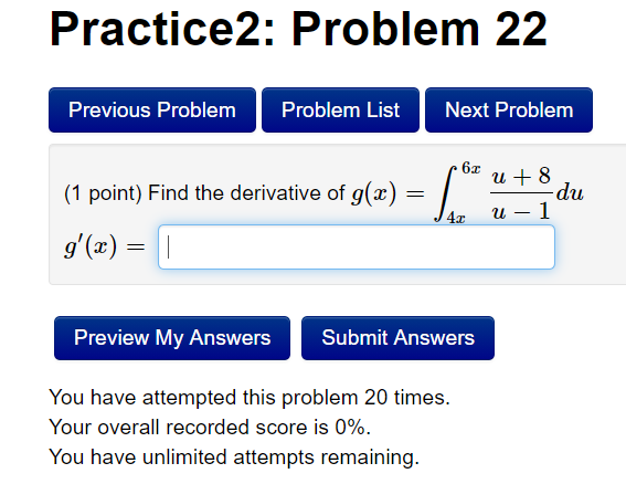Solved Practice2: Problem 22 Previous Problem Problem List | Chegg.com