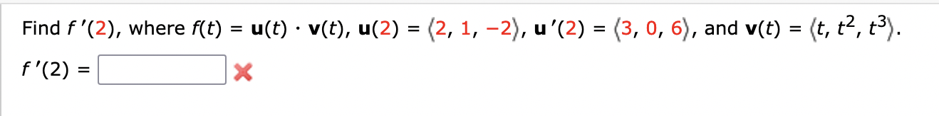 Solved Find f′(2), where | Chegg.com