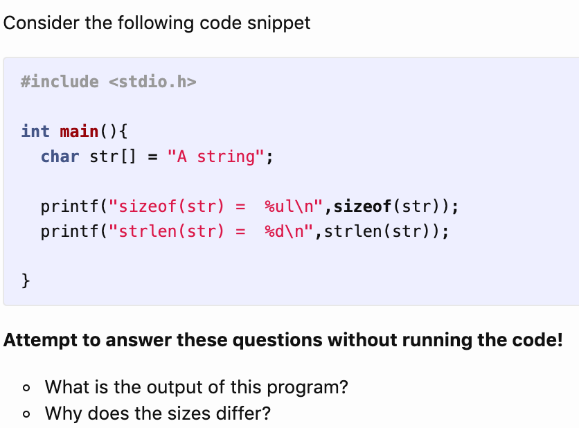 Solved Consider the following code snippet #include int | Chegg.com