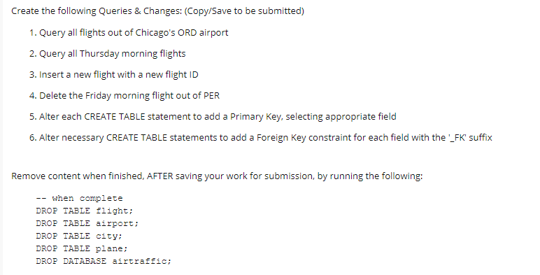 First Database. 1. Initialize your database with the | Chegg.com