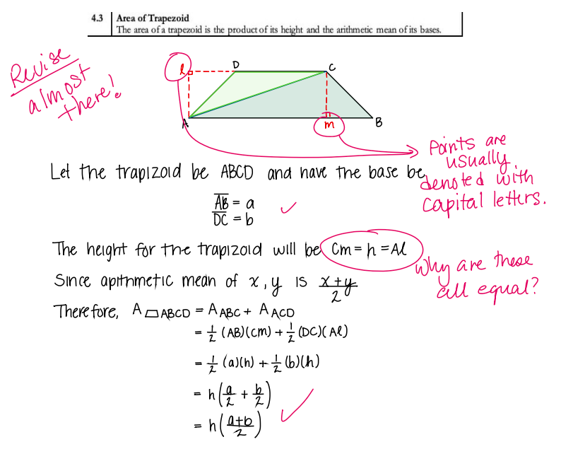 Solved Is the reason behind CM = H = AL is because of the | Chegg.com