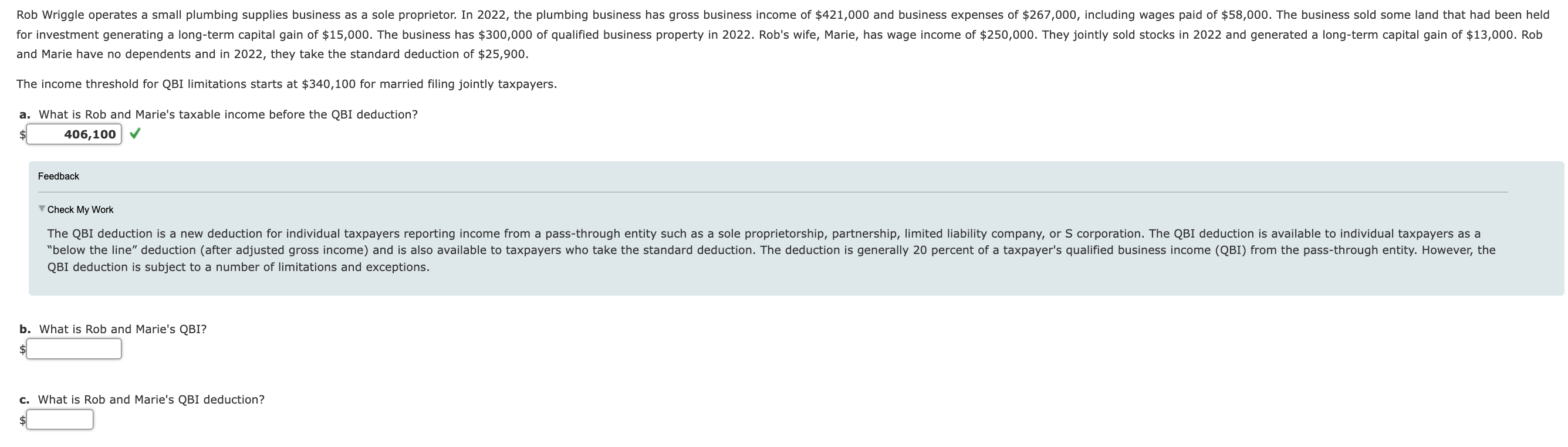 Solved and Marie have no dependents and in 2022, they take | Chegg.com