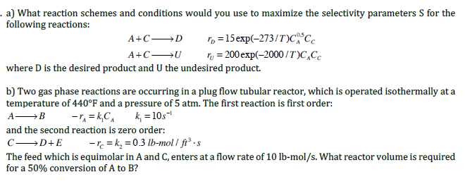 Solved a) What reaction schemes and conditions would you use | Chegg.com