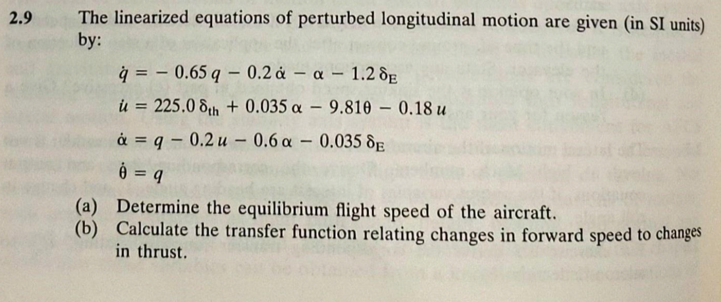 2.9 The linearized equations of perturbed | Chegg.com