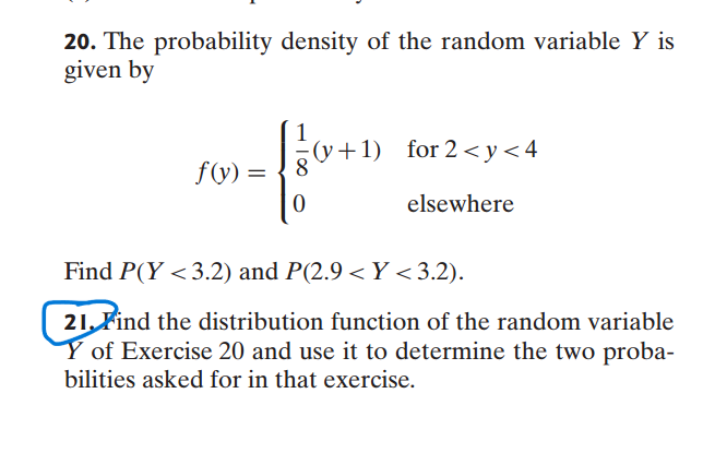 Solved i was stuck in these 2 problems 21. Find the | Chegg.com