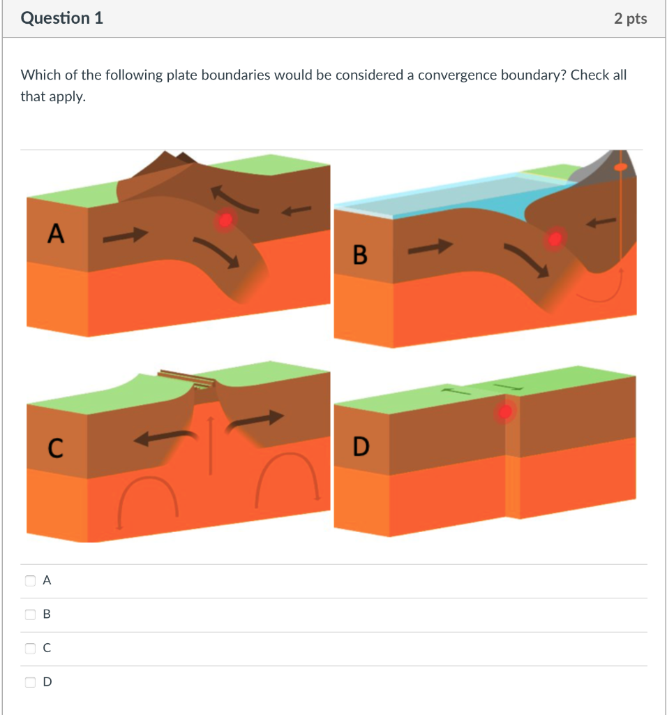 Solved Question 1 2 pts Which of the following plate | Chegg.com