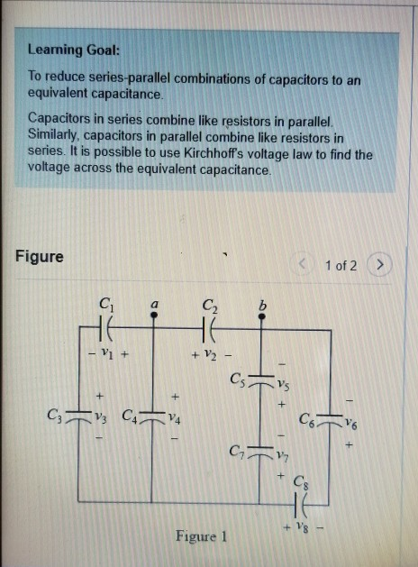 Solved Learning Goal: To reduce series-parallel combinations | Chegg.com