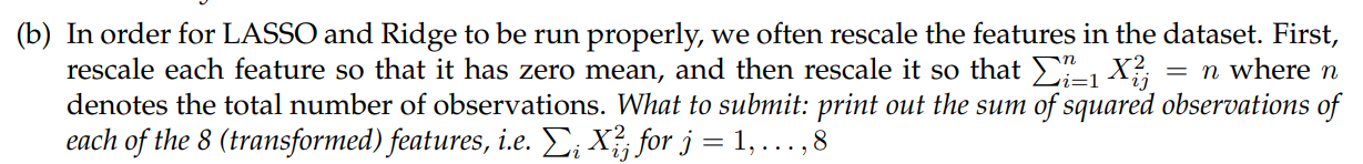 Solved how to rescale variables/ features within a data set | Chegg.com