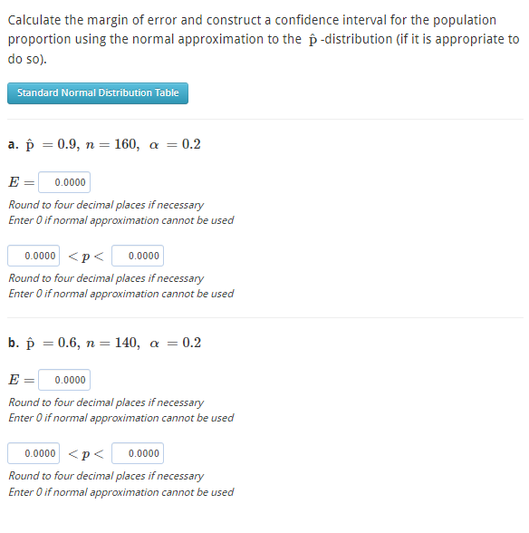 Solved Calculate the margin of error and construct a | Chegg.com