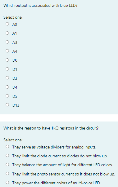 Solved QUU b c de AREF nwauaw DIGITAL (PWM) TX1 RX0 OO UNO | Chegg.com