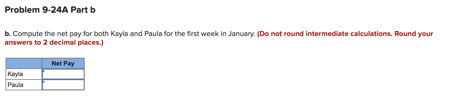 Solved Required information Problem 9-24A Computation of net | Chegg.com