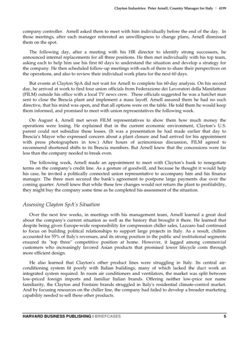 Solved Please read the case below and summarize the main | Chegg.com