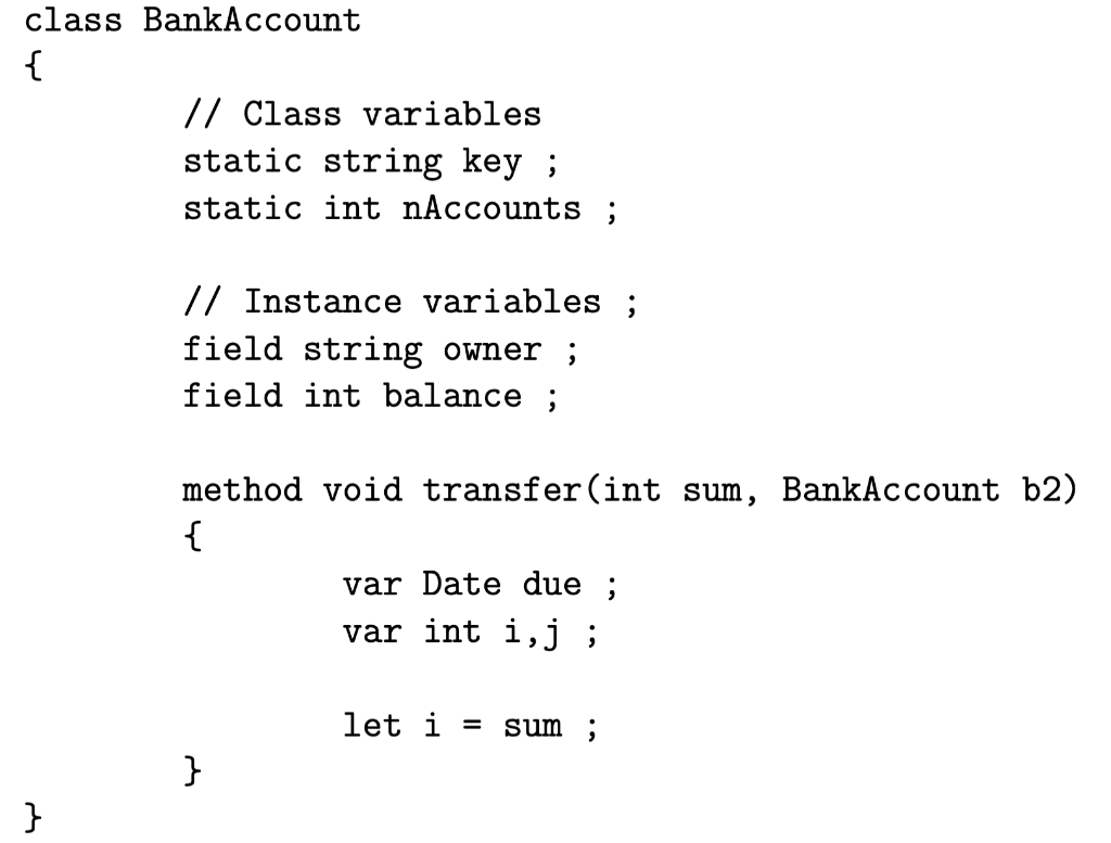 Solved Show the two symbol tables for the following code | Chegg.com