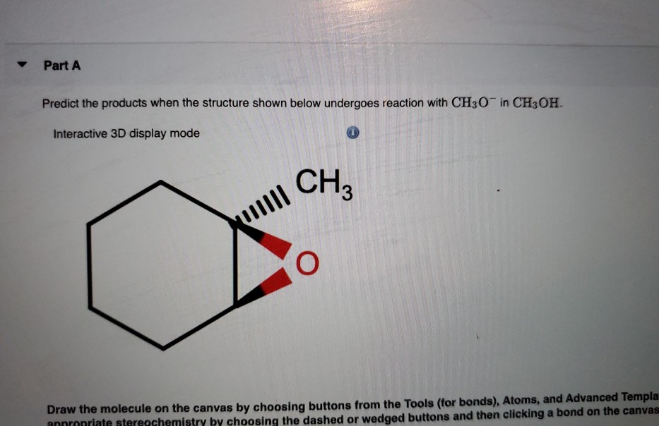 Solved Part A Predict the products when the structure shown | Chegg.com