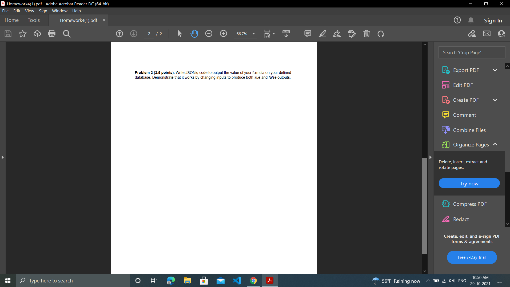Homework 4(1).pdf - Adobe Acrobat Reader DC (64-bit) | Chegg.com