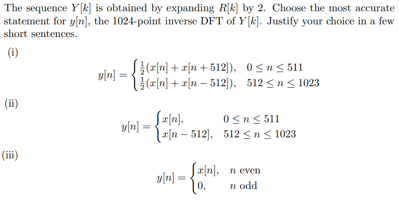 Solved Figure 1: System for Problem 4? In Figure 1,x[n] is a | Chegg.com