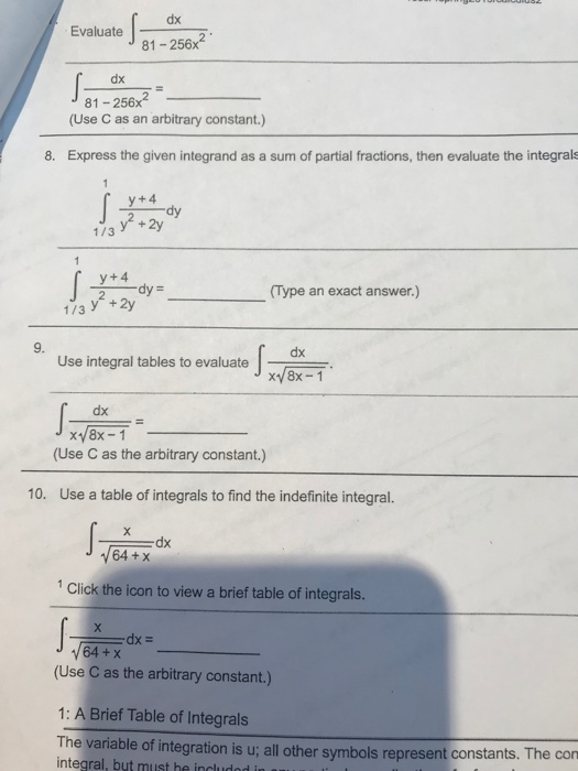 Solved 5. Evaluate this integral by using a substitution | Chegg.com