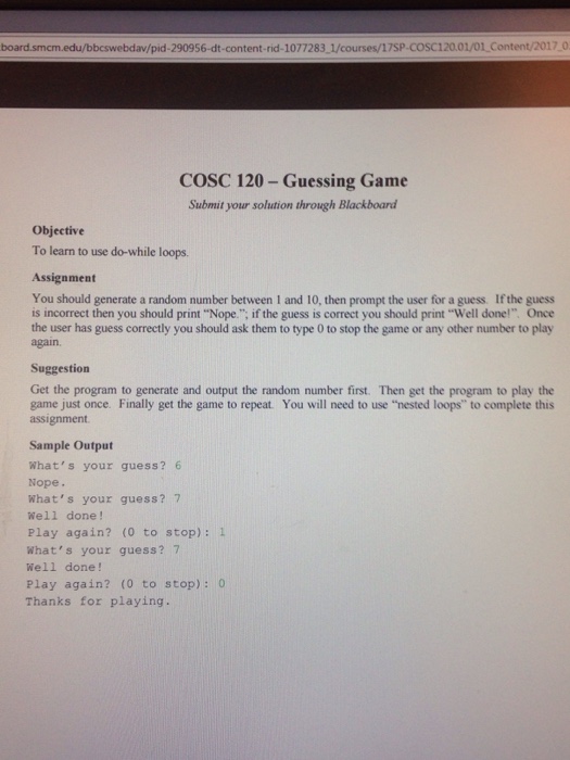 Solved Answer In Java Do A Do While Loop Not A Strange Chegg